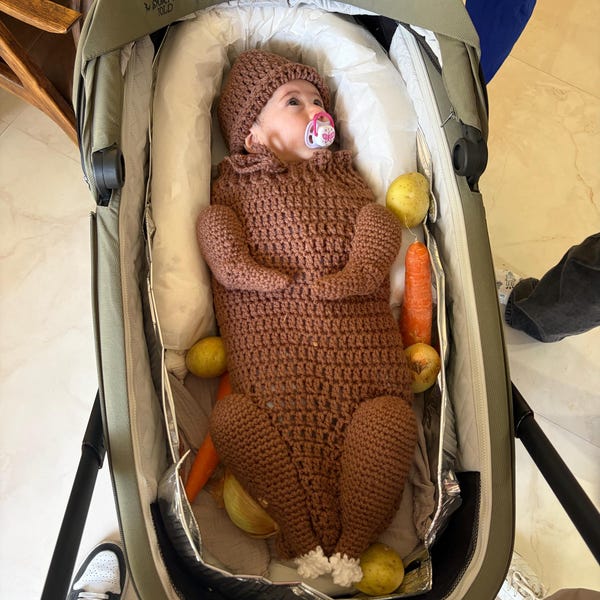Baby Cooked Turkey Outfit Available in Size Newborn and 0-3 Months ...