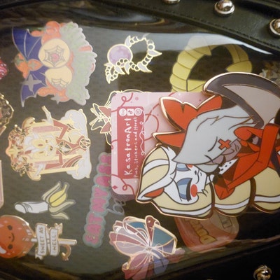 Hazbin Hotel Charlie & Vaggie Enamel 2nd Run Pin 3 Chaggie 2 Variants ...