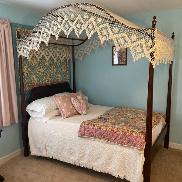 Double Diamond Arch Hand Tied Canopy (choose Size) - Etsy