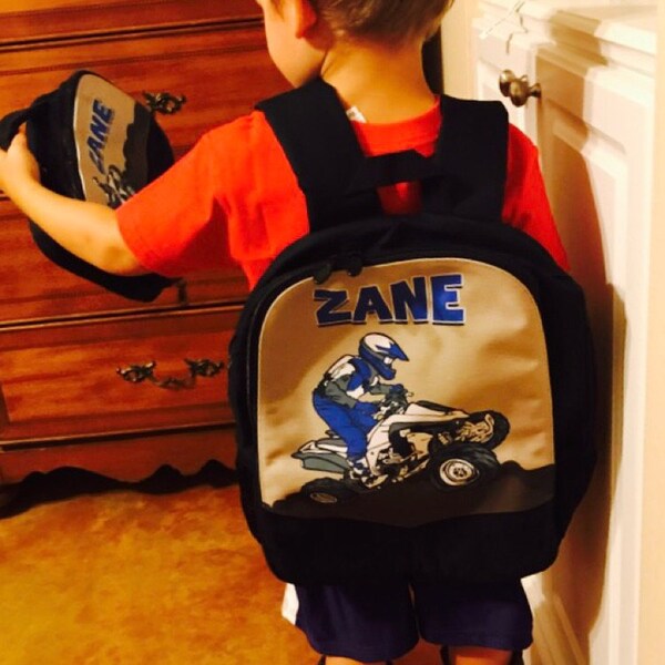 ATV 4 Runner Backpack Custom Backpack Boys Backpack School Backpack ...