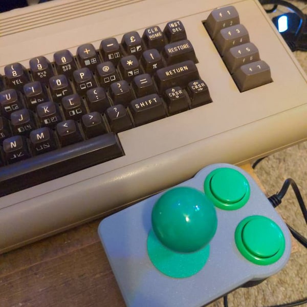 Atari Compatible Arcade Joystick (sanwa Style, 8-way) - Etsy