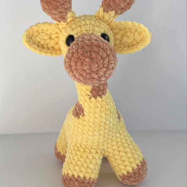 NO-SEW Crochet Pattern: Gigi the Giraffe (english) - Etsy