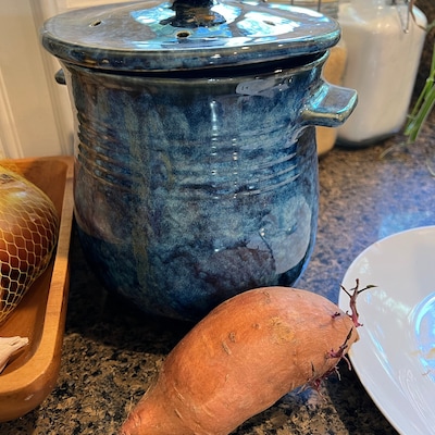 Pottery Compost Pot / Compost Bin / Composting / Pottery Jar /pottery ...