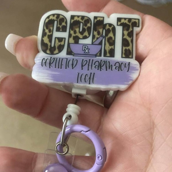 Certified Pharmacy Technician,pharmacy Tech, Cpht, Pharmacy Tech Badge ...