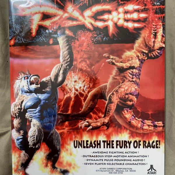 Deluxe Space Invaders Arcade Game Flyer Promo Art Image on a 8x10 Metal ...