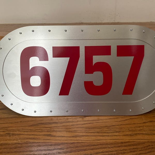 Airstream Rally Placard - Custom BRN Display, Aluminum Pill Window ...