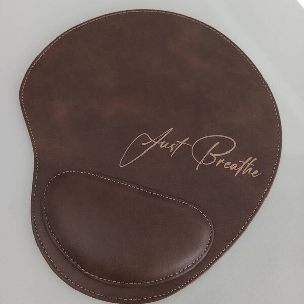 Custom Engraved Leather 3 Ring Binder Portfolio, Personalized Letter ...