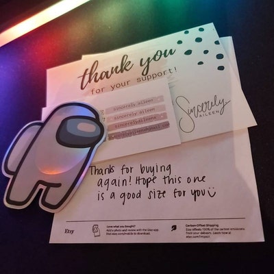 Holographic Among Us Crewmate Sticker - Etsy