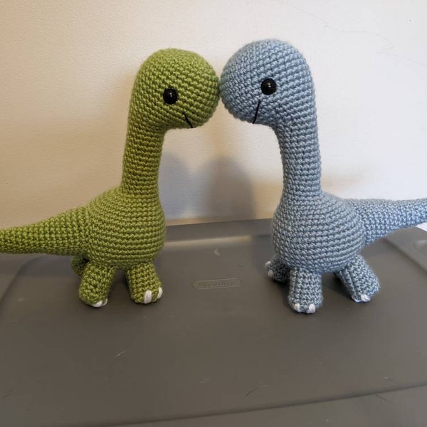 PATTERN: Bruno the Brontosaurus - Crochet Brontosaurus Pattern ...