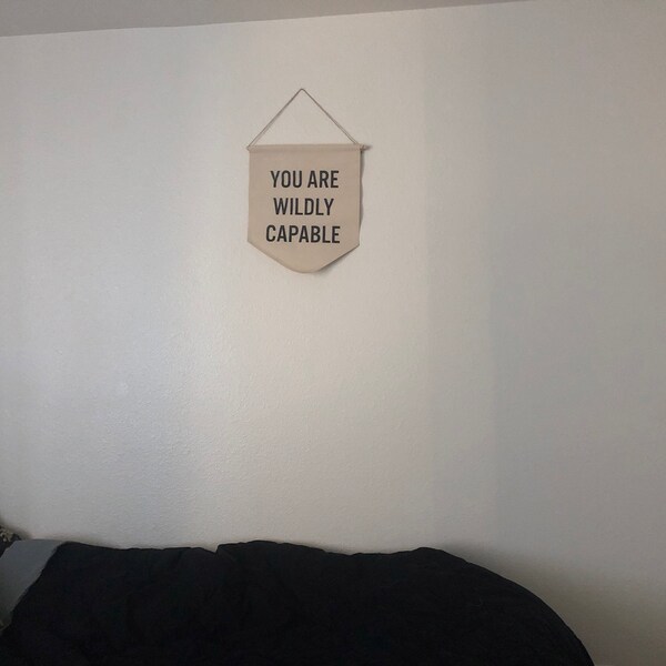 Handmade Medium CUSTOM Wall Banner - Medium Custom Hanging Wall Banner ...