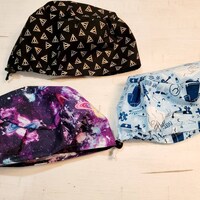 Sewing PATTERN Greys Anatomy-inspired Euro Style Surgical Scrub Cap Hat DIY Easy Sew Digital ...