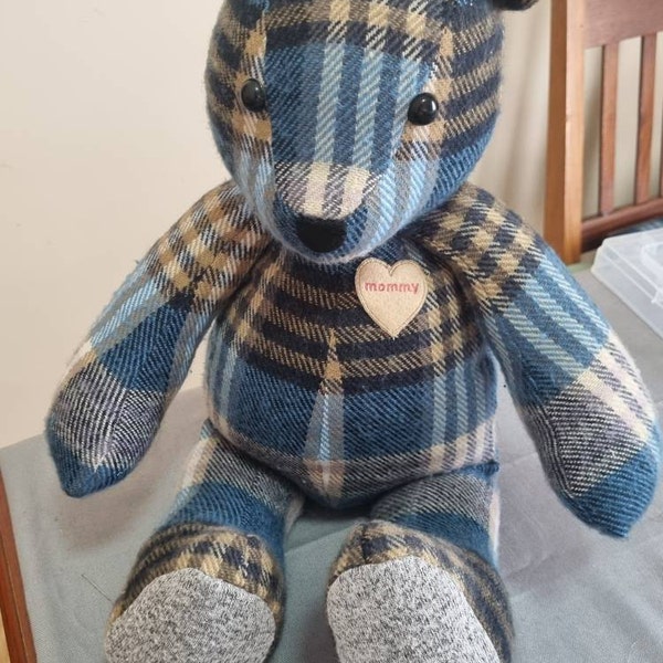 Teddy Bear Pattern Memory Bear Pattern Memory Bears Sewing Pattern Bear Pattern PDF Sewing ...