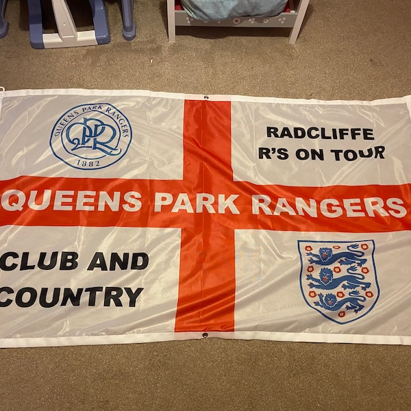 England Football Flag Personalised Custom Printed Euros - Etsy UK