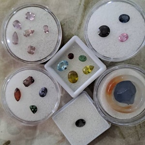 Pezzottaite 0.19ct Ultra Rare Neon Raspberry Beryl Madagascar 4x3.8mm ...