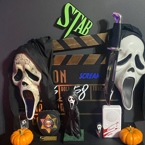 Cult Horror Sign / Horror Logo / Bookcase Display / Shelf Display - Etsy