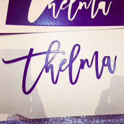 Custom Acrylic Personalised Custom Name Script Plaque Custom - Etsy