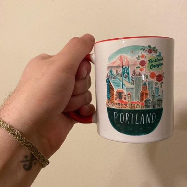 Portland Mug. Portland Oregon Coffee Mug. Portland Coffee Cup. Coffee ...