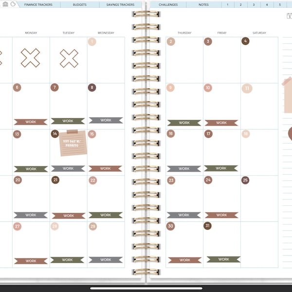 Digital Sticker Book for Goodnotes, PNG Files of Digital Stickers ...
