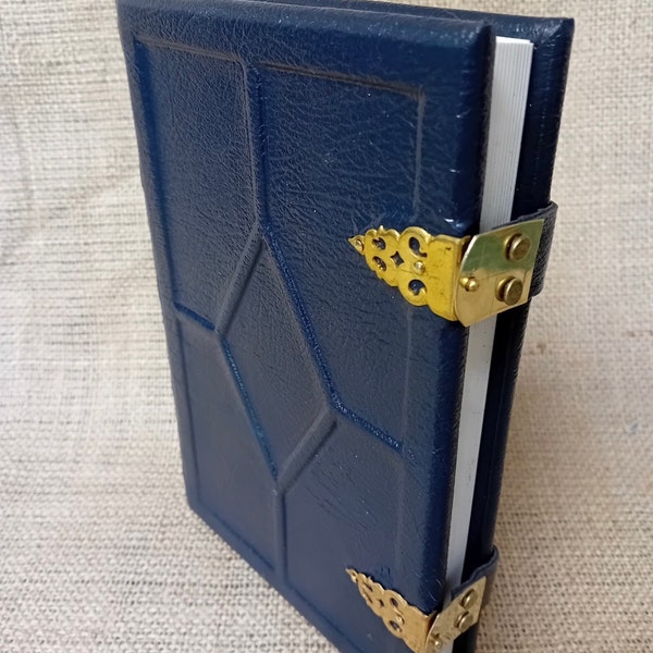 Large Red Journal With Leather and Brass Clasps - Life Journal ...