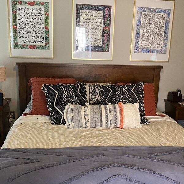 Matthew 5, the Beatitudes, Arabic Bible Calligraphy Wall Art Print ...