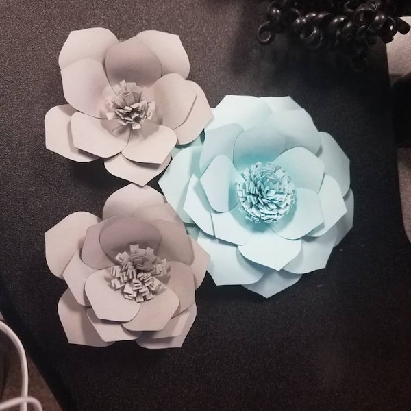 Easy Large Paper Flowers, DIY Giant Flower Templates & Instructions ...