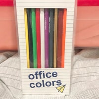 Superhero Colors Colored Pencil Set for Fans of Comics Set - Etsy