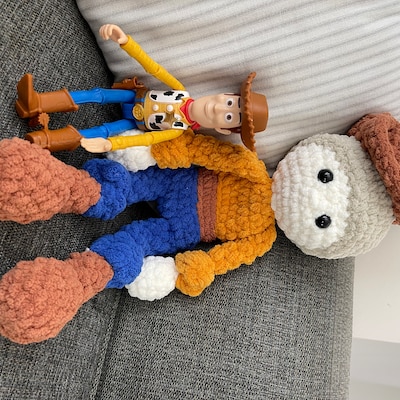 Cowboy Snuggle Buddy Crochet Lovey Pattern, Crochet Snuggler Pattern ...