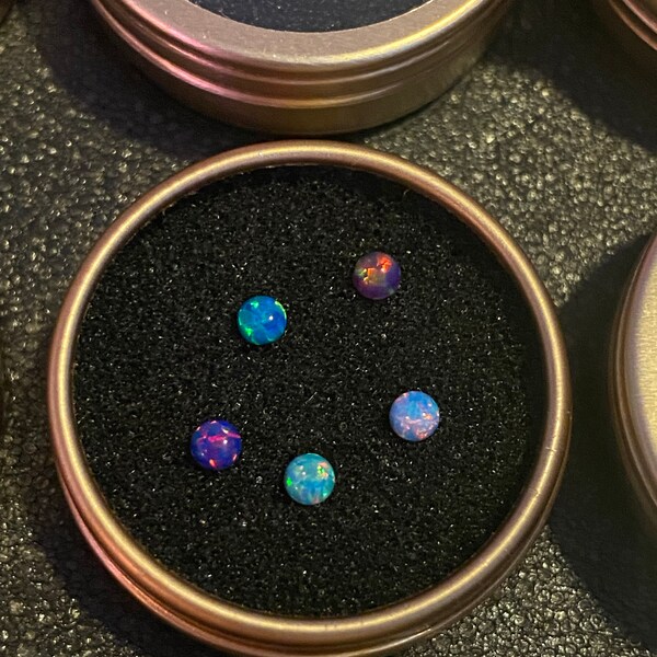 3mm OPAL CABOCHONS 3mm Opal Cabochon Choose Your Color Opal Cab Loose ...