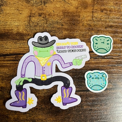 Buff Beaker Stickers Original Vinyl Sticker Water Bottle Laptop Decal ...