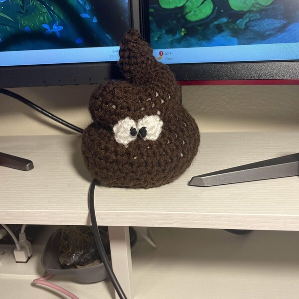 Crochet Poop Emoji Pattern - Etsy