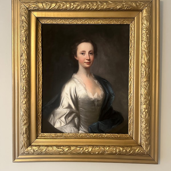 Georgian Female Portrait Giclée Print: 18th Century Fine Art - Etsy