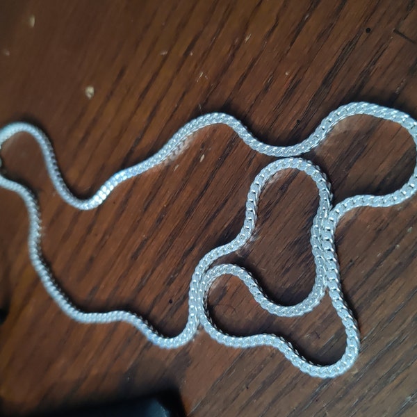 Sterling Silver Anchor Necklace - Curb Chain - 925 Silver Sailor ...