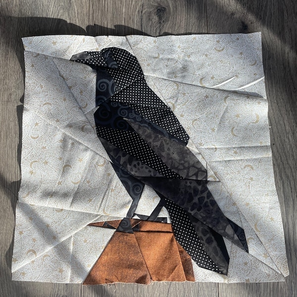 Ruby-throated Hummingbird FPP2 Sizes Includedpaper Piecing Quilt Block ...