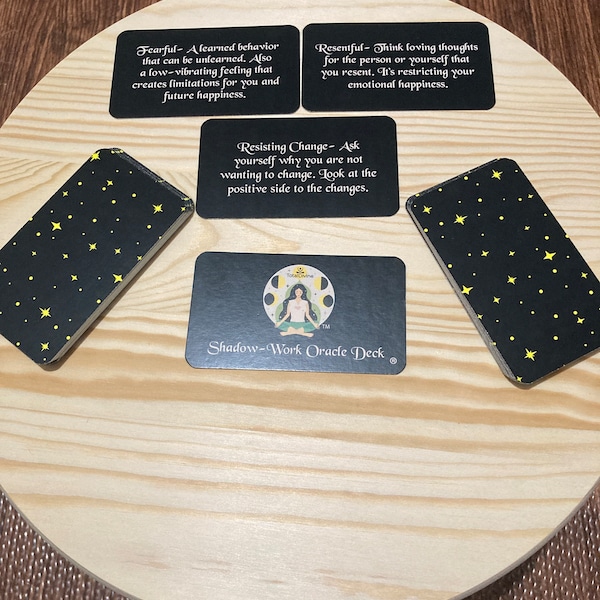 Shadow-work Oracle Deck, Bestseller (travel Size). - Etsy