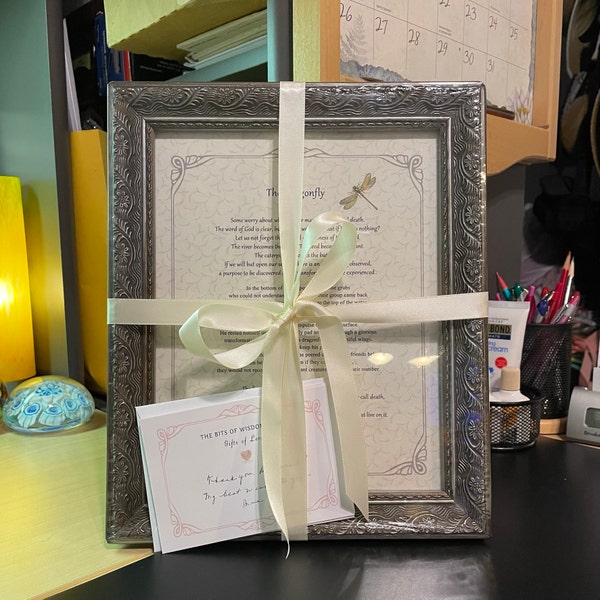 Alzheimer's Poem in Distressed Wood Frame: Dementia Care Gift - Etsy