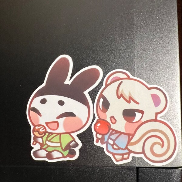 ACNH Summer Festival Stickers / Animal Crossing Water Bottle, Laptop ...