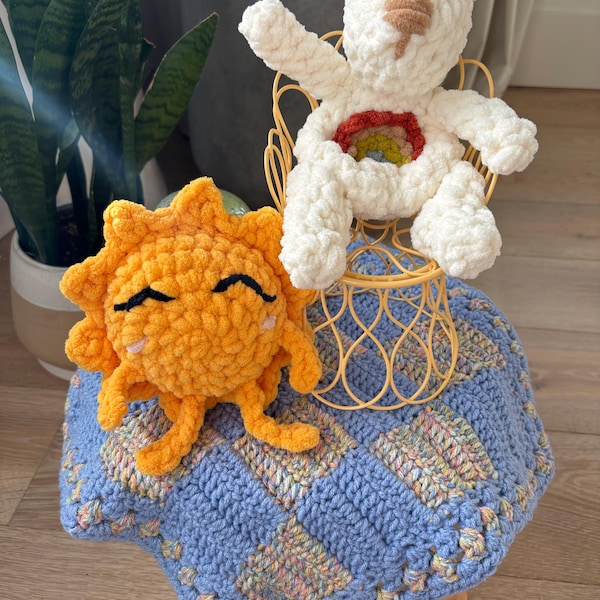 Mini Raya Sunshine Crochet Pattern | Amigurumi Sun Pattern - Etsy
