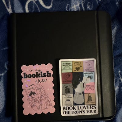 Reading Eras Book Tropes Sticker Kindle Bookish Eras Book Lover Sticker ...