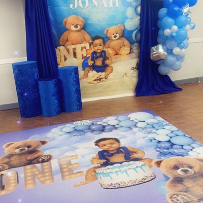 Logo Step and Repeat Backdrop, Custom Birthday Banner, Step and Repeat ...