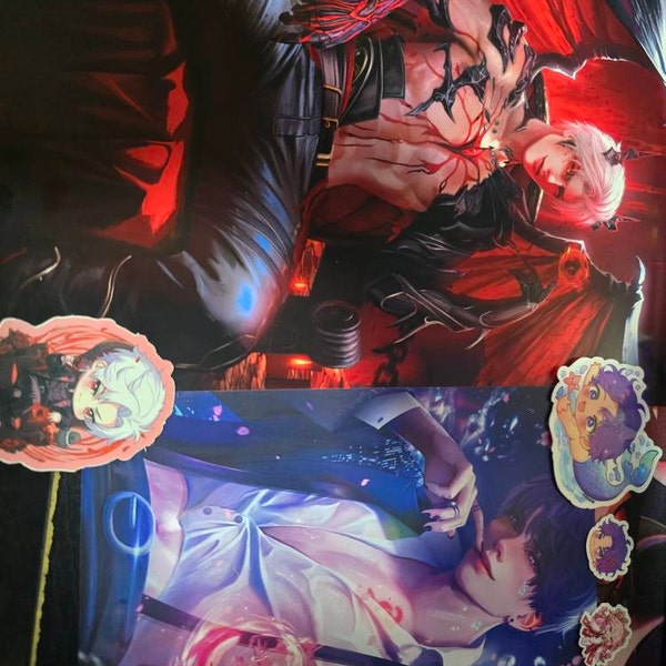 Baldur's Gate 3, Shadowheart Fanart Poster Print, Astarion, Karlach ...