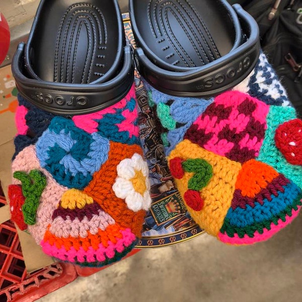 Crochet Croc Cover, Shoe Pattern - Instant PDF Download, Creative ...