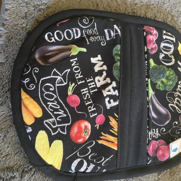 Clam Shell Shaped Potholder, Microwave Kitchen Mitts for Your Handmade ...