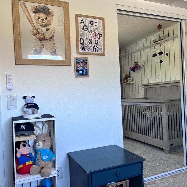 Out of This World Space ABC Alphabet Kids Room, Toy Room, or Nursery ...