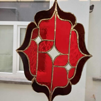 Stained Glass Pattern Art Deco Beginner Pattern Downloadable Pattern ...