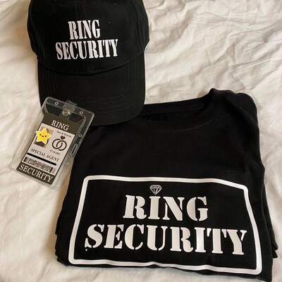 INSTANT DOWNLOAD Ring Security Badge / Wedding Security Suite Print-at ...
