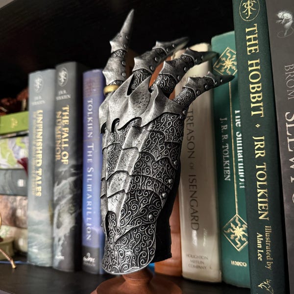 Sauron Gauntlet, Large Hand of Sauron Statue - Etsy