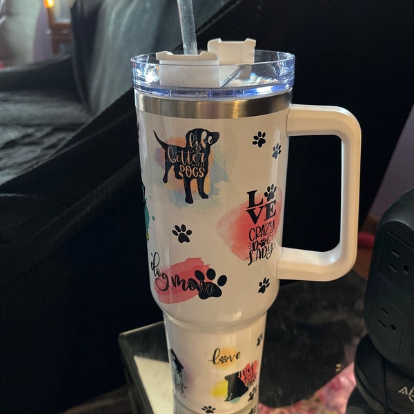 Mommy and Me Tumbler Set With Handle, Mom Tumbler Set, Mama and Mini ...