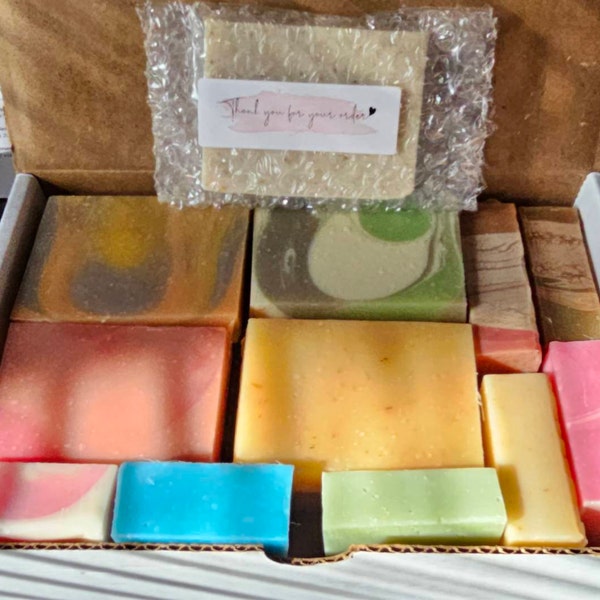 Soap Ends and Extras Box, Soap Odds and Ends, Soap Samples, Soap Grab ...