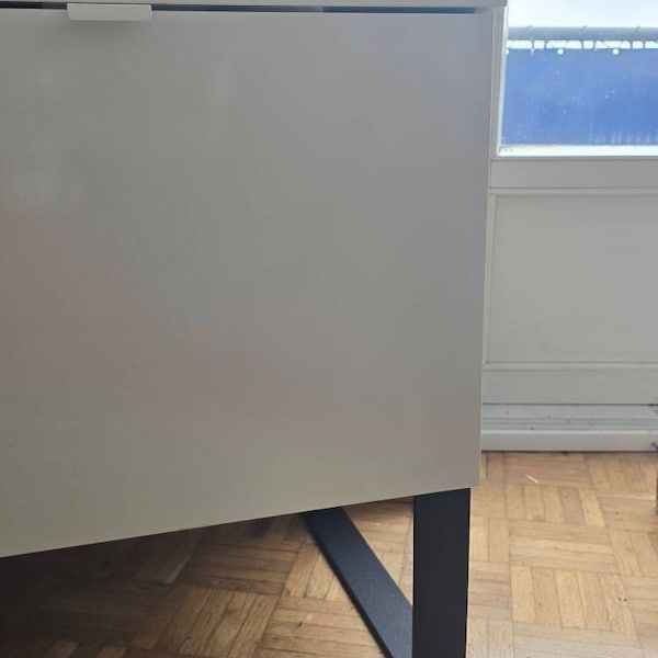 Metal Furniture Legs, Bench Frame, Console, Sideboard Table Feet Set of ...
