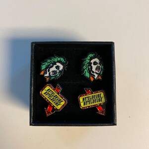 Terrifying Clown Large Earrings With Stainless Stud Posts, French Hooks ...